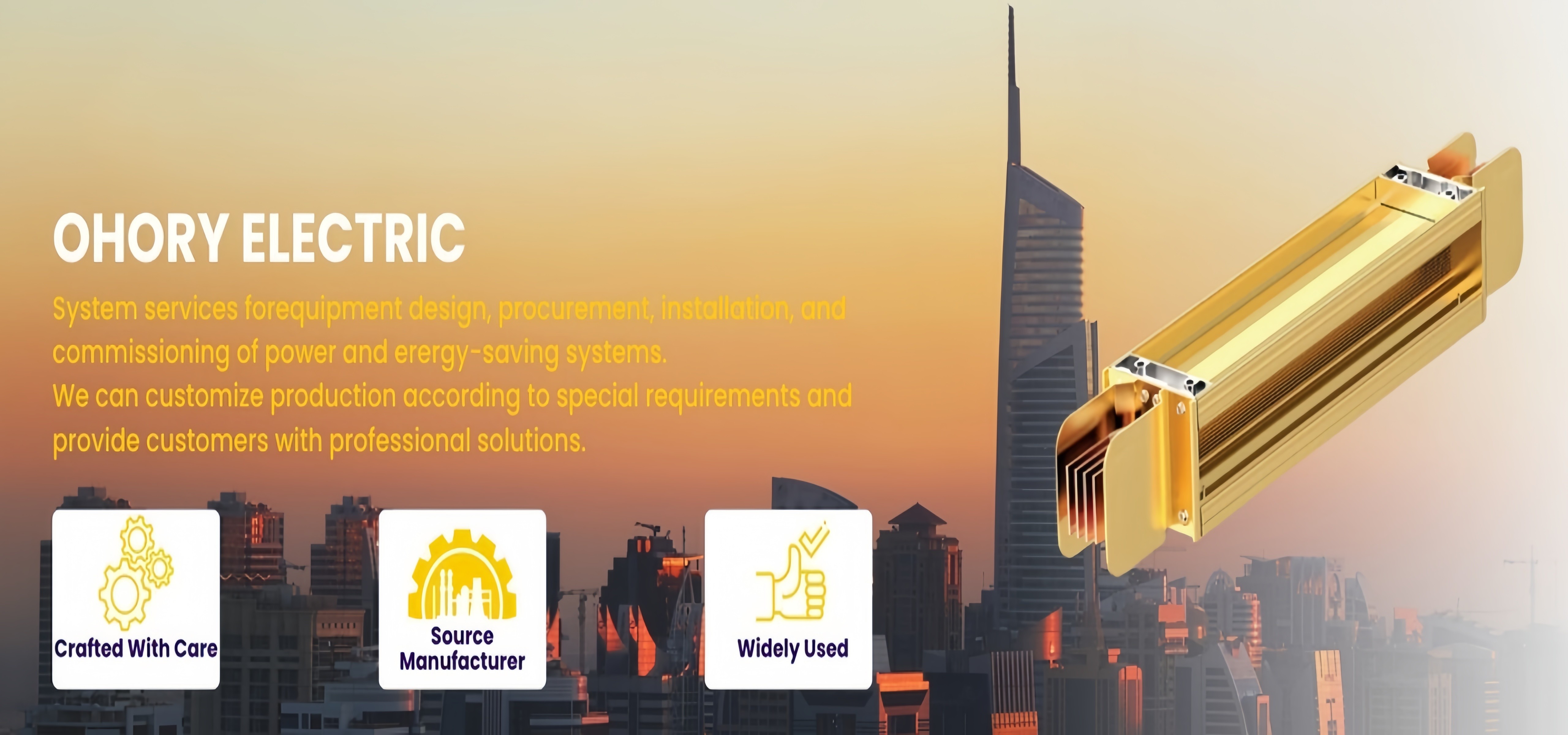 Electric Busway factory - Low Voltage Busway manufacturer from China