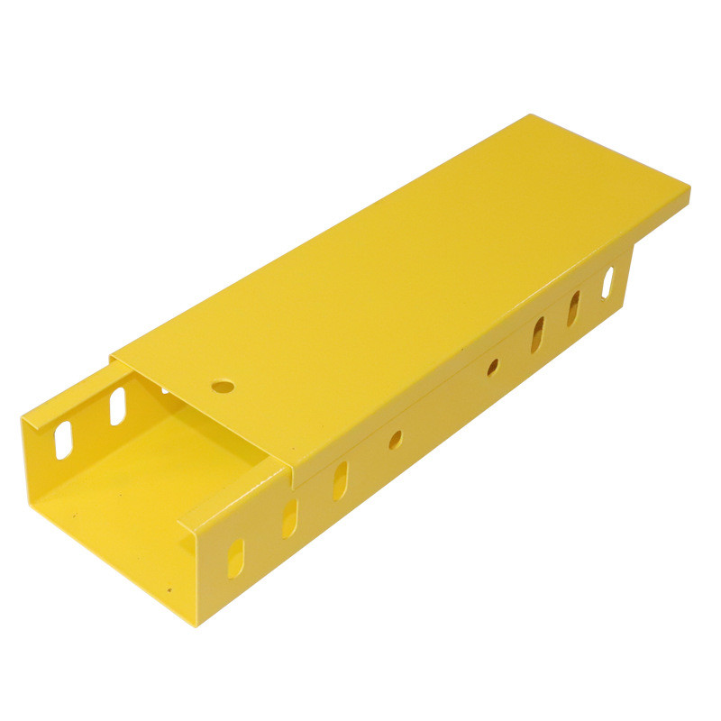 Steel Cable Tray With Varying Lengths And Side Rail Heights For ...