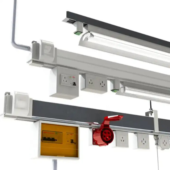 Ohory Aluminum Lighting Busbar Trunking System 110V-240V Rated Voltage